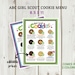 ABC Girl Scout Cookie Menu all 9 Cookies Editable Prices - Etsy