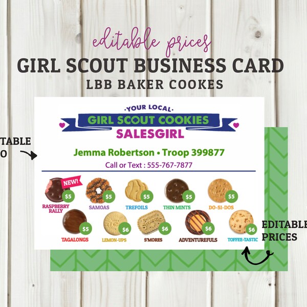 Girl Business Cards - Etsy