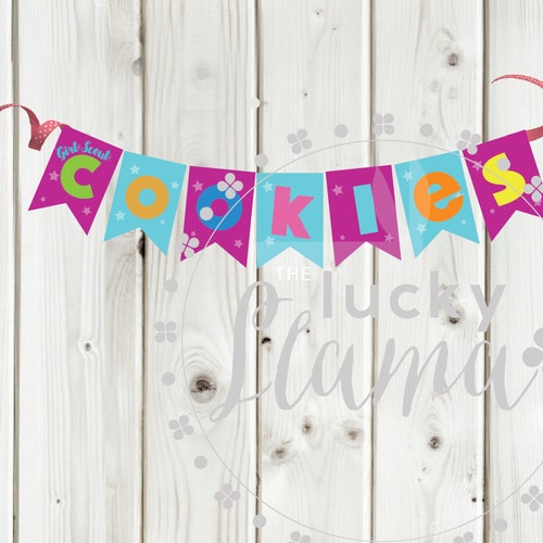 Printable Cookies Banner Cookie Booth Banner Cookies Sign - Etsy