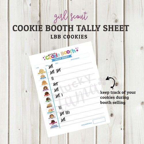 EDITABLE 2021 LBB Girl Scout W/ New Cookie Price List GS Booth - Etsy