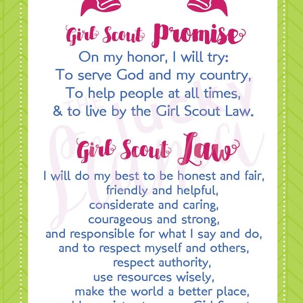 Scout Law - Etsy