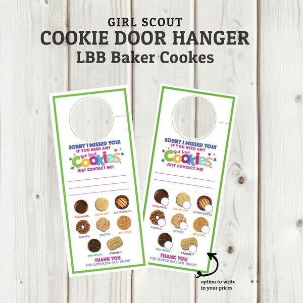 Girl Scout Cookies 2023 - Etsy