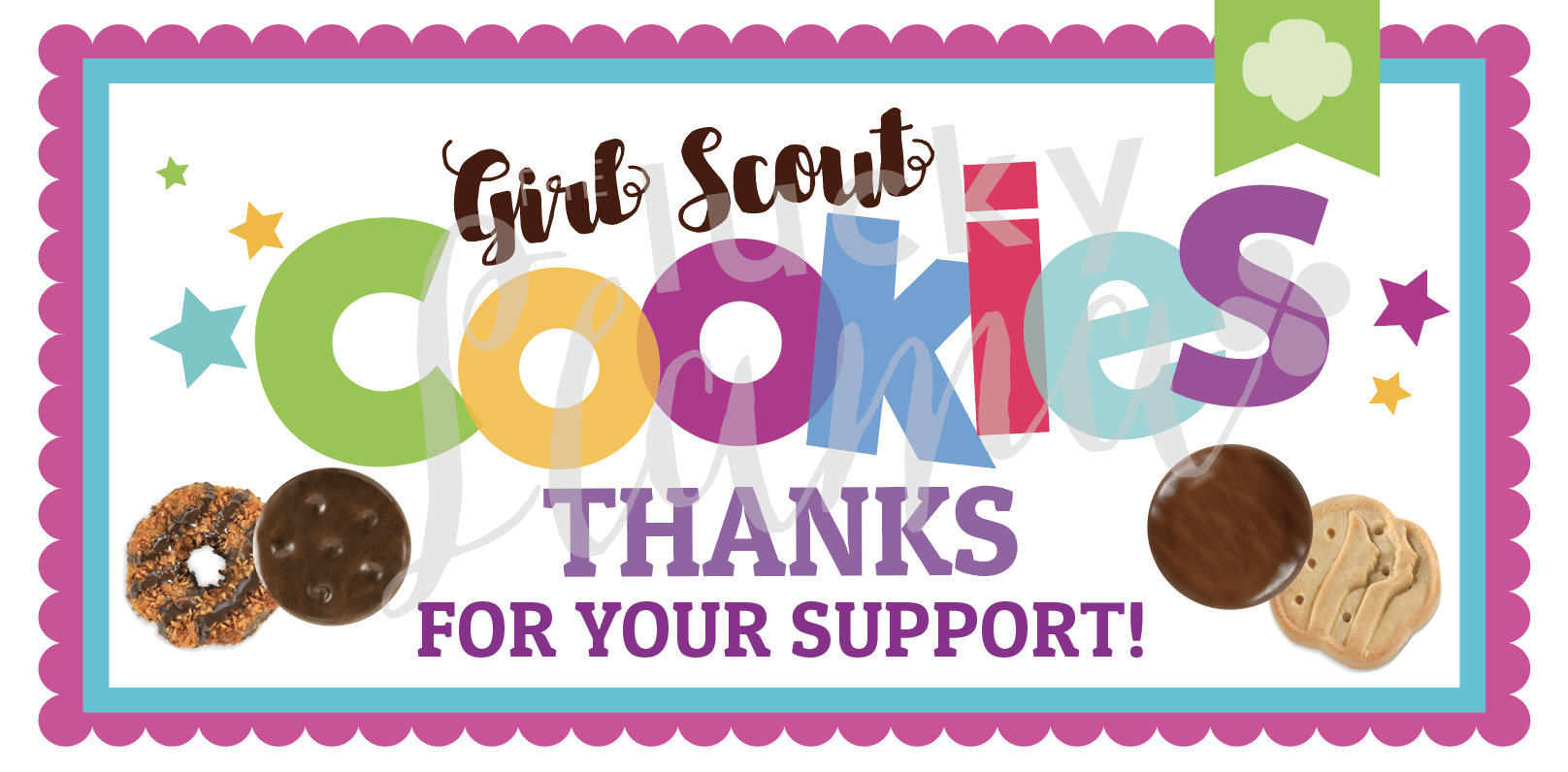 Parade Banner Printable Custom Girl Scout Artwork for a 30 x 72 2.5 x 6 ...