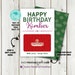 Editable Birthday Card for Girl Scout Instant Download - Etsy