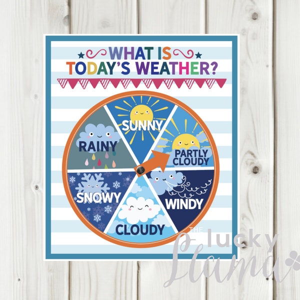 Weather Wheel - Etsy