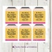 Editable Pencil Gift Tag Instant Download - Etsy