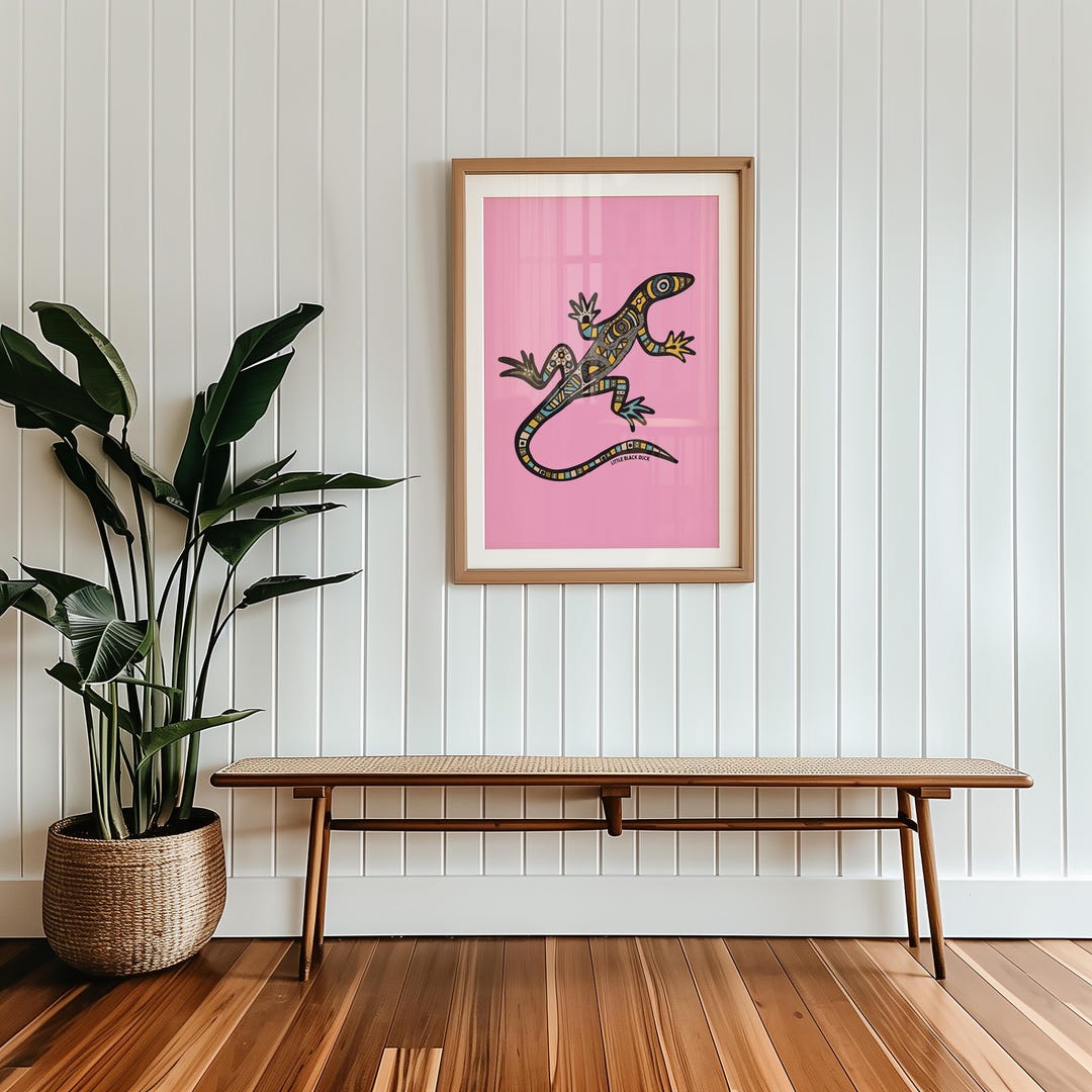 Gugaa (goanna) Aboriginal Artwork | Authentic Indigenous Art by ...