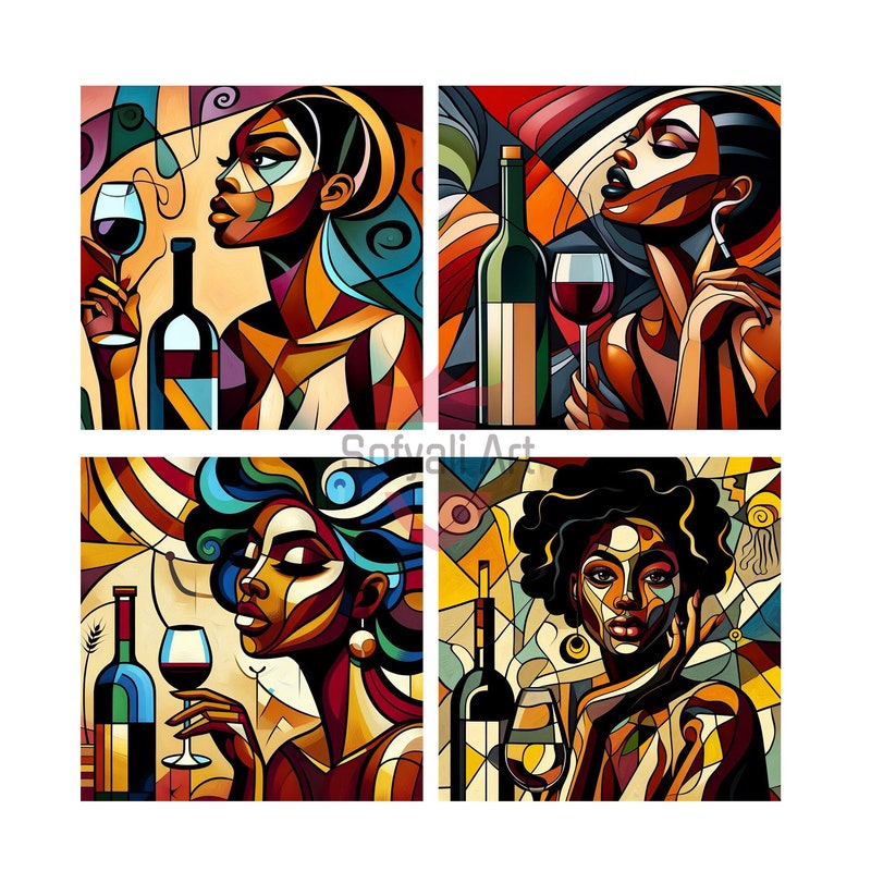 Cubism Wine - Etsy