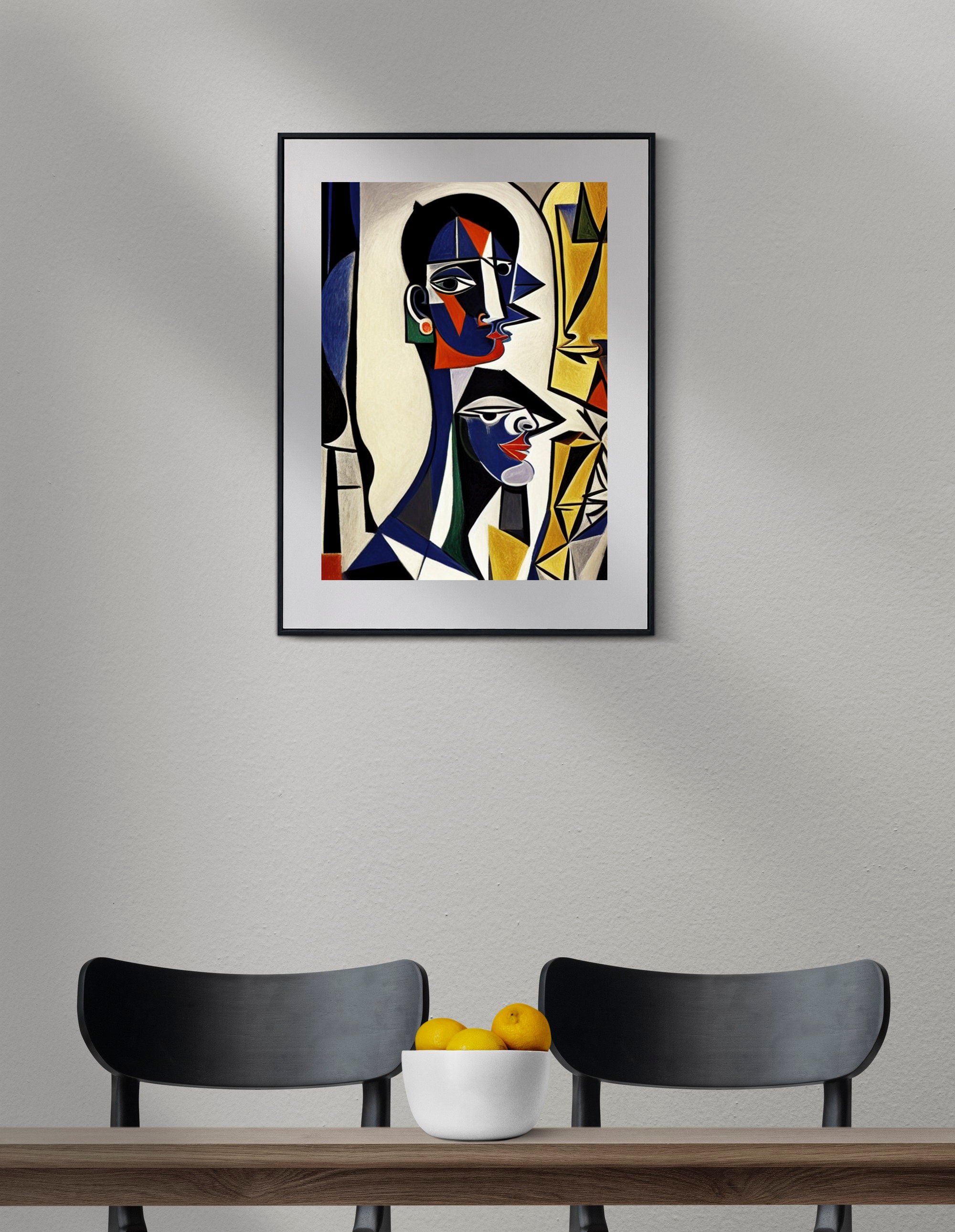 Cubism Art No2 Printable 2:3 Ratio Wall Art , Digital Art , Home Decor ...