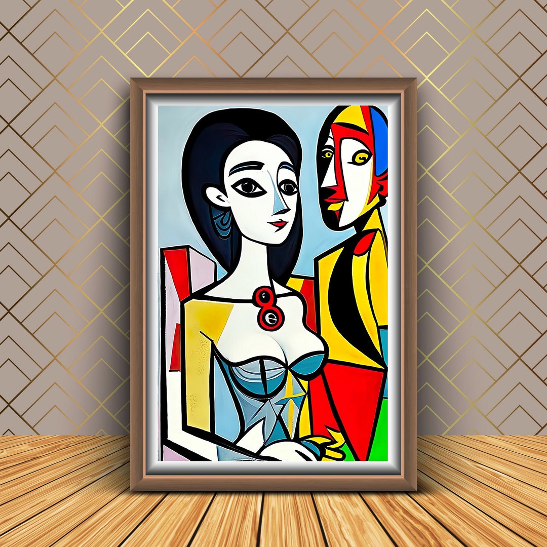 Cubism Art , No33 Printable 2:3 Ratio Wall Art , Digital Art , Home ...