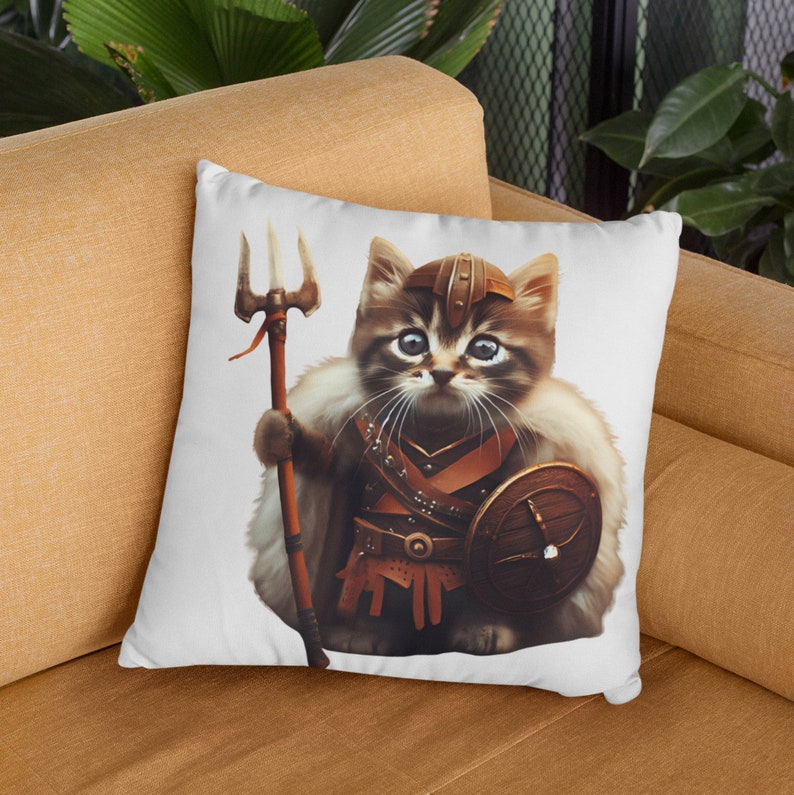 Printable Cute Viking Kittens Clipart Bundle Part3 , 5 Transparent PNG ...