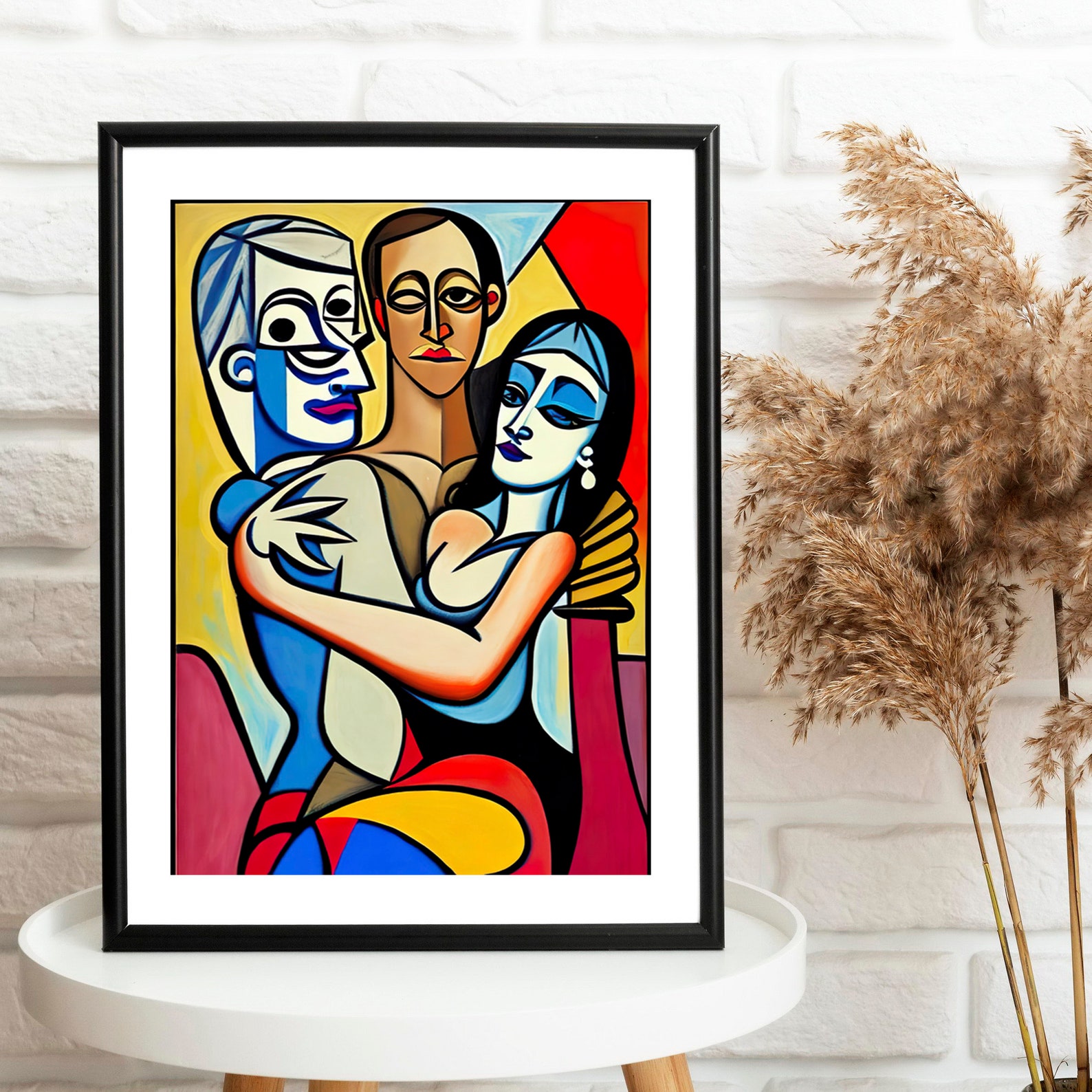 Cubism Art , No55 Printable 2:3 Ratio Wall Art , Digital Art , Home ...