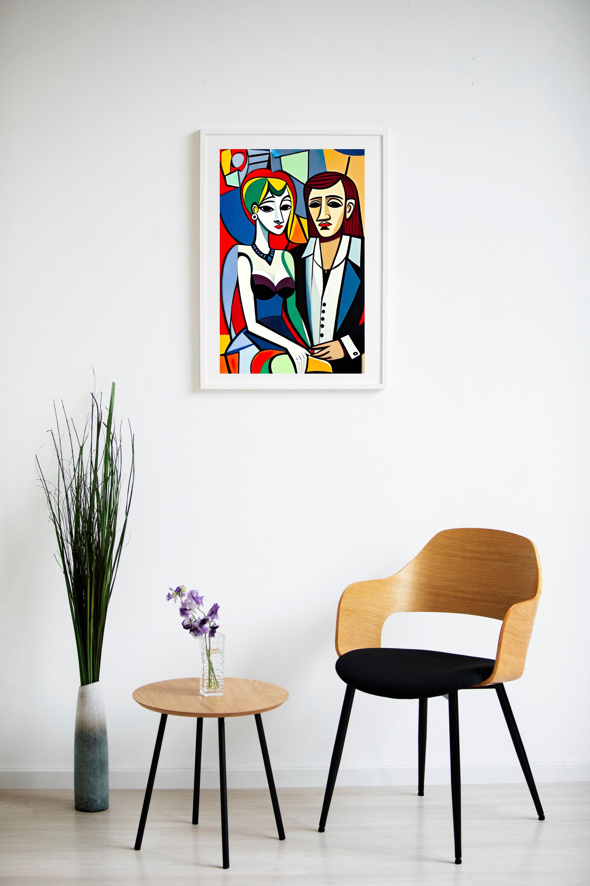 Cubism Art , No54 Printable 2:3 Ratio Wall Art , Digital Art , Home ...