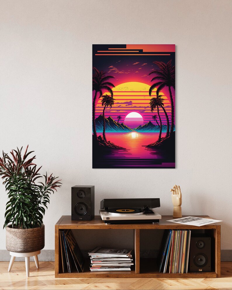 West Coast Synthwave | 1980’s Retro Style | Neon Sunset | California ...