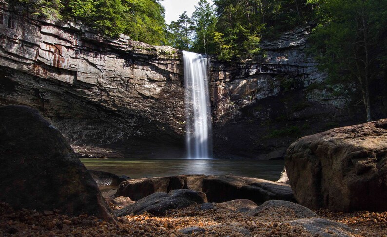 Foster Falls Chattanooga Tennessee State Park Landscape - Etsy