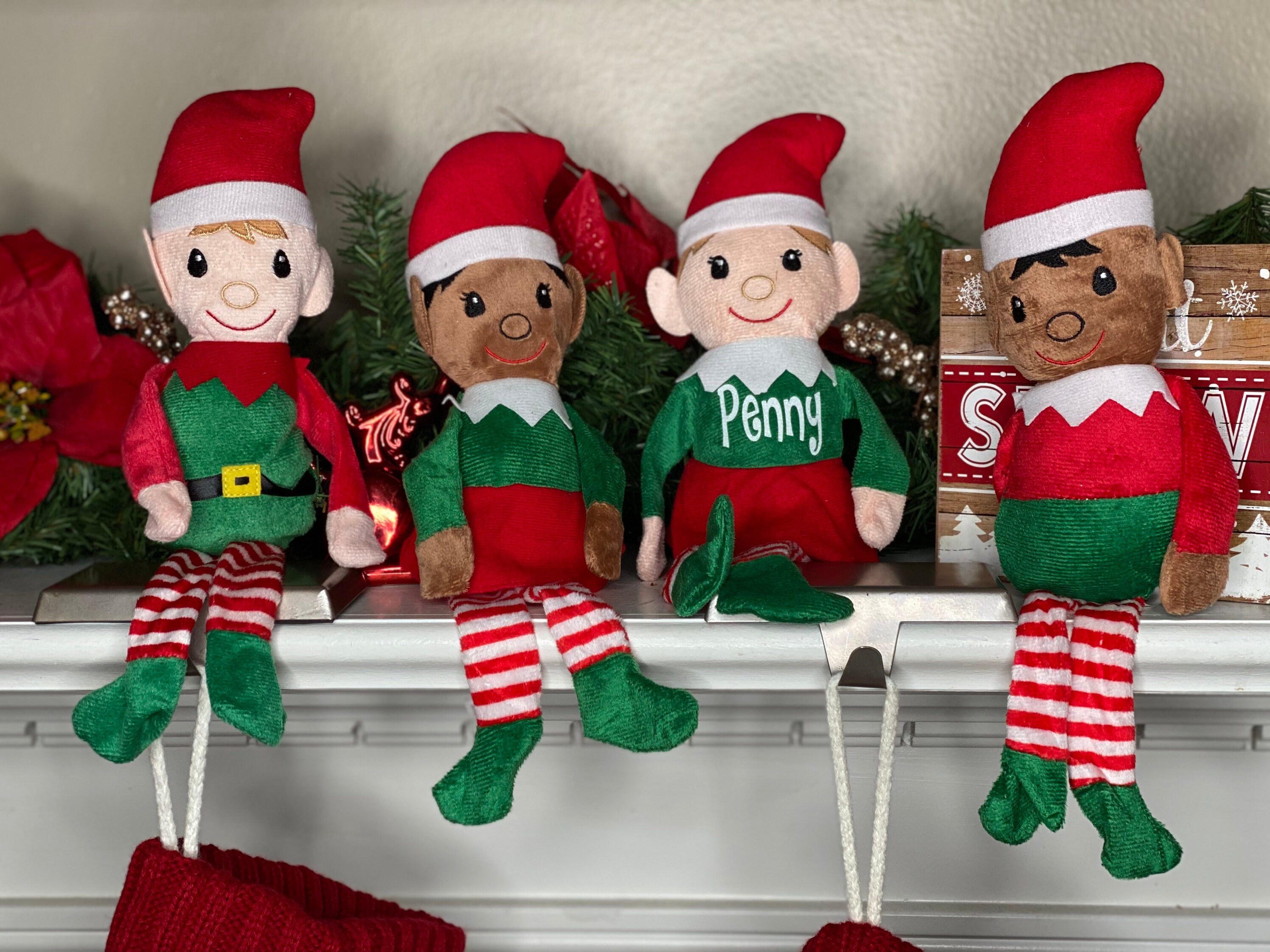Personalized Christmas Elf African American Elf Custom Elves - Etsy