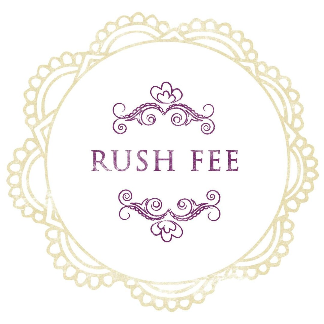 Stocking Rush Fee - Etsy
