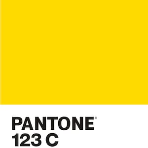 Pantone 123c Maillot Jaune Art Print Inspired by Cycling unframed - Etsy UK