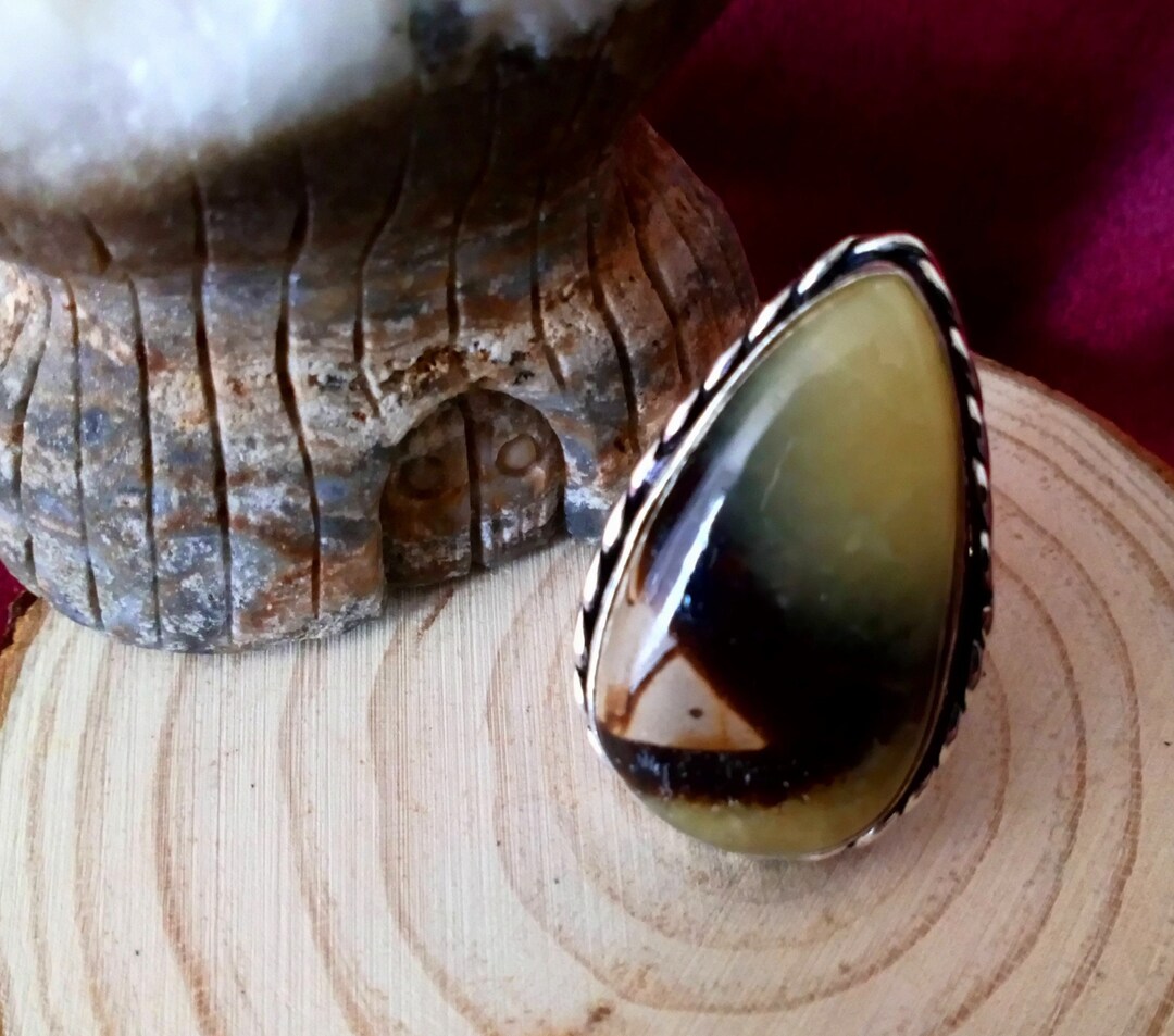 Septarian Ring - Etsy