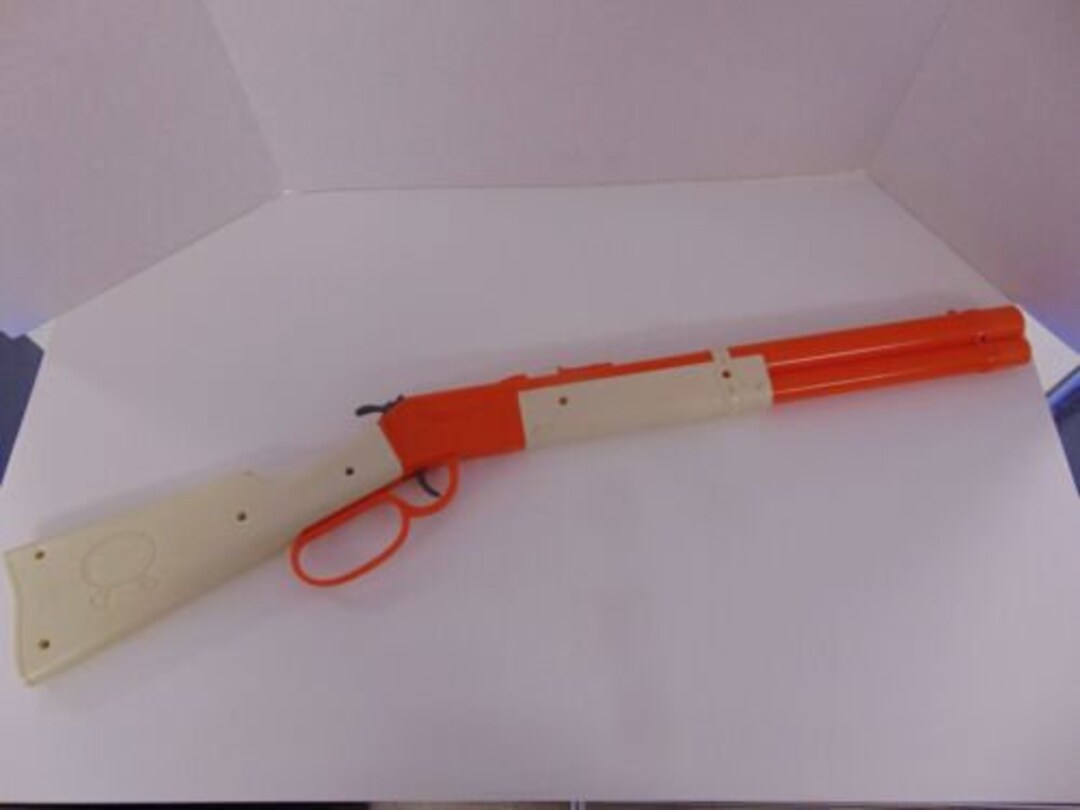 Legends of the Wild West Rifle Cream Orange Cap Gun Imperial - Etsy