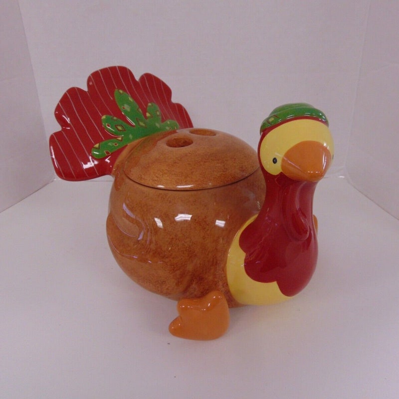 Turkey Cookie Jar - Etsy