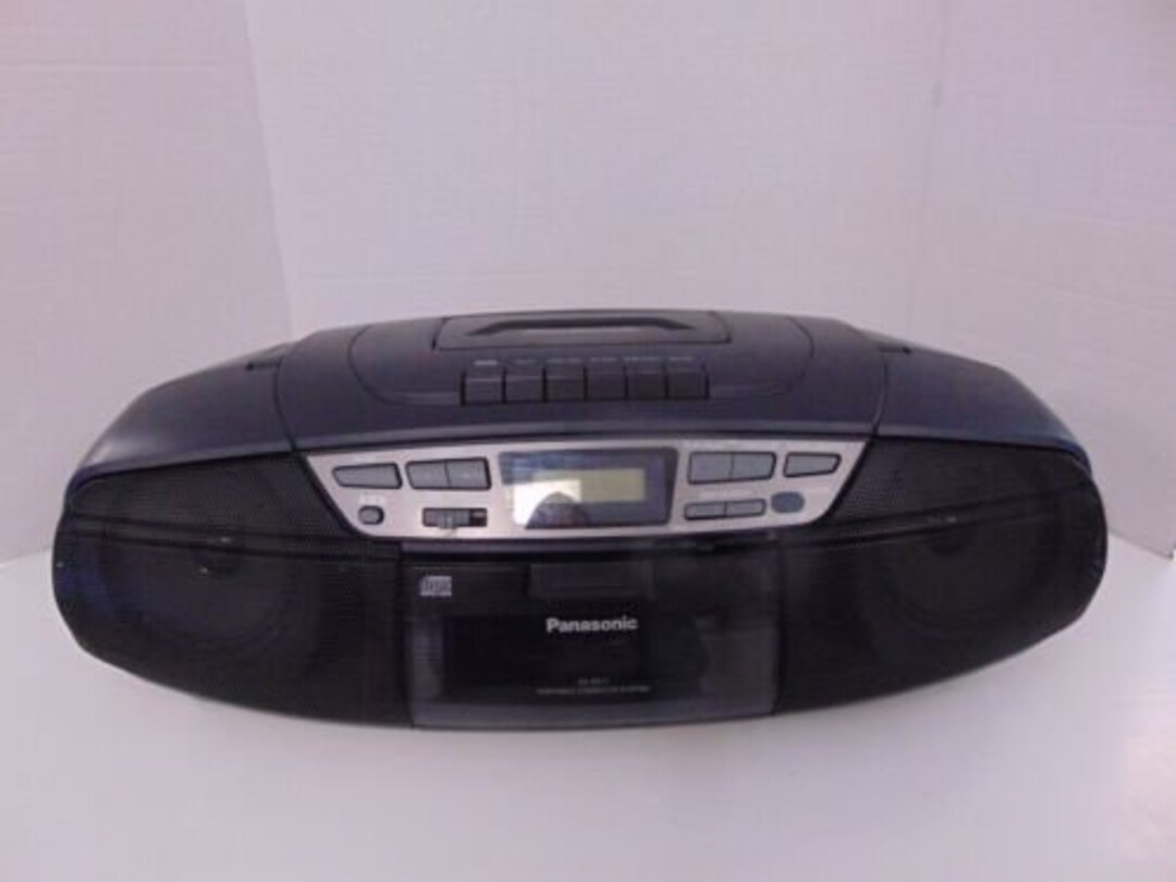Panasonic Rx-ds17 Portable Cd/cassette Radio Boombox JC31-10 - Etsy
