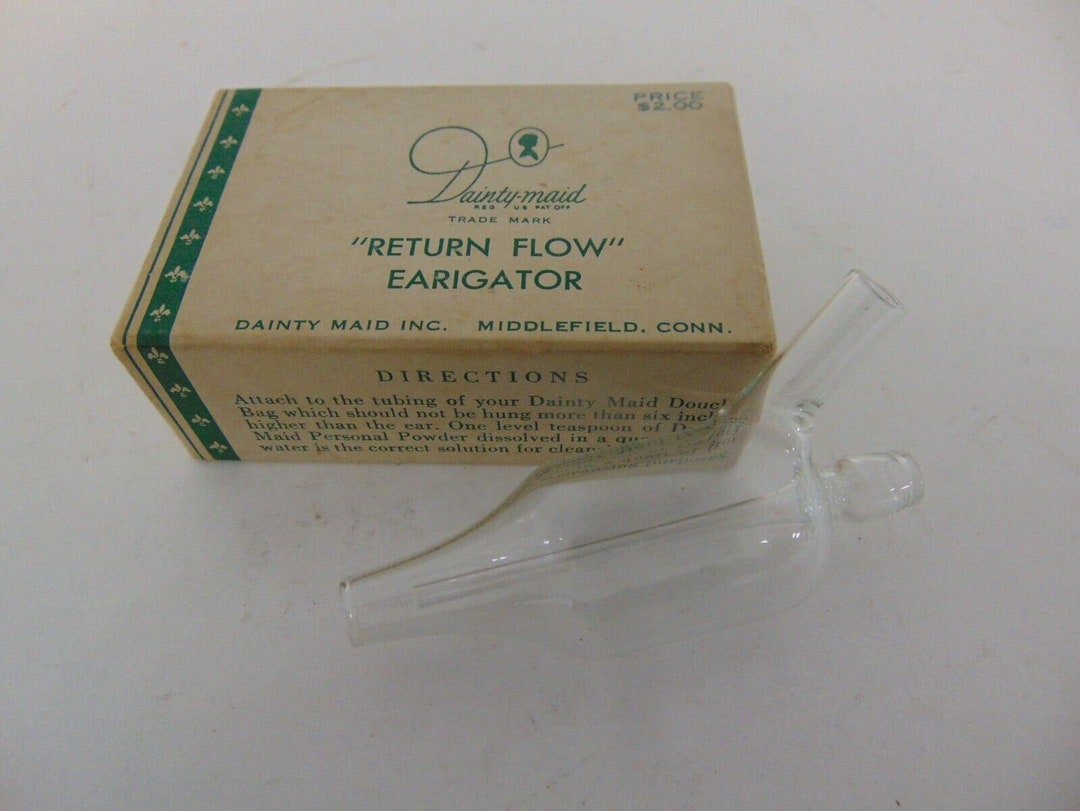 Dainty Maid Return Flow Earigator Early 20th Century Medical Device ...