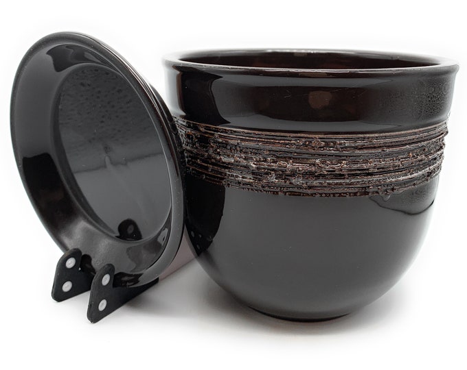 Tilted Ceramic Plant Pot Outdoor Angled Terracotta Flower Pot Planter ...