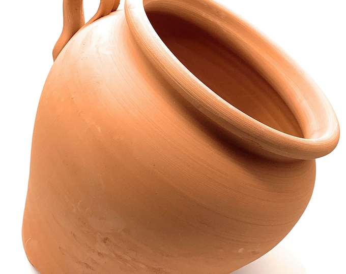 Tilted Ceramic Plant Pot Outdoor Angled Terracotta Flower Pot Planter ...
