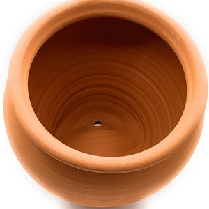 Tilted Ceramic Plant Pot Outdoor Angled Terracotta Flower Pot Planter ...