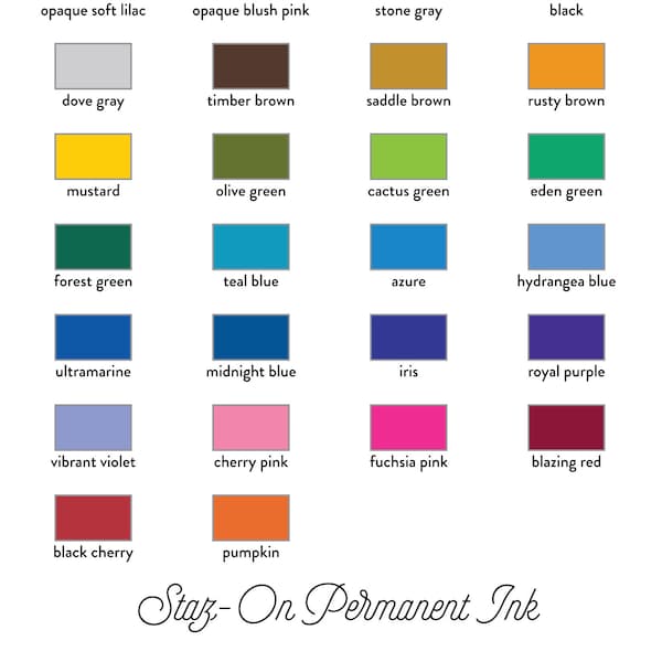 Stazon Ink Pad - Etsy