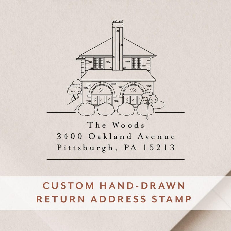 New Address House Labels - Etsy