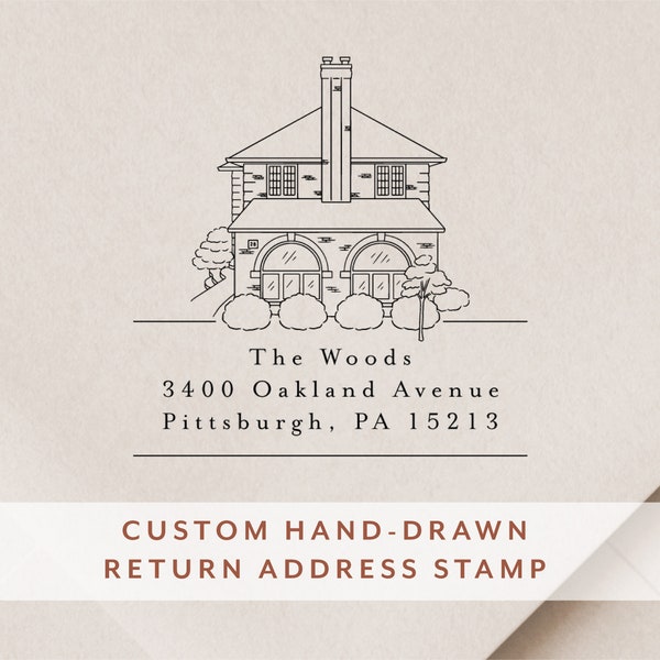 House Stamp - Etsy