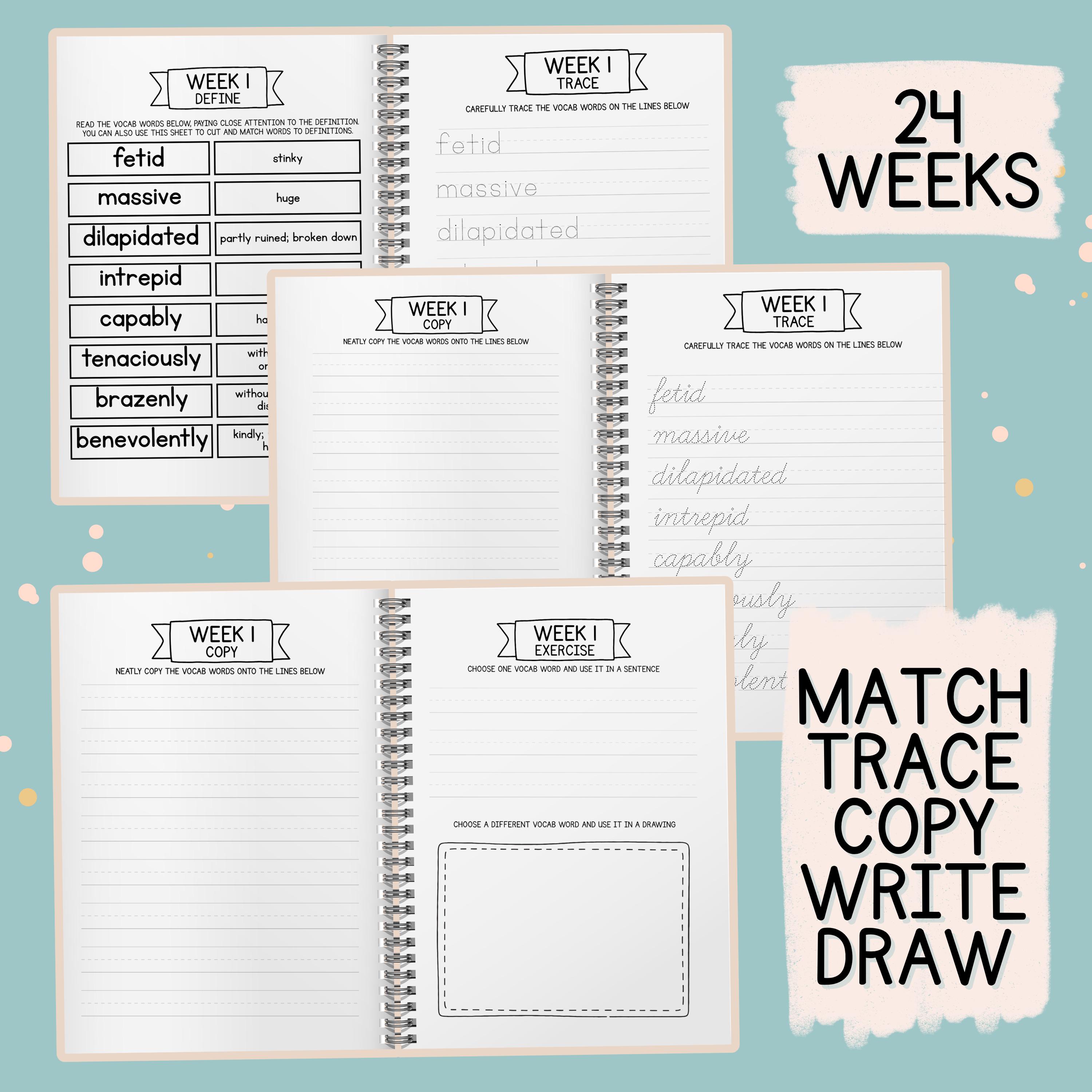 CC Cycle 2 Handwriting Workbook | IEW Vocabulary Practice | Essentials ...