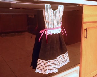 Kitchen towel dress | Etsy