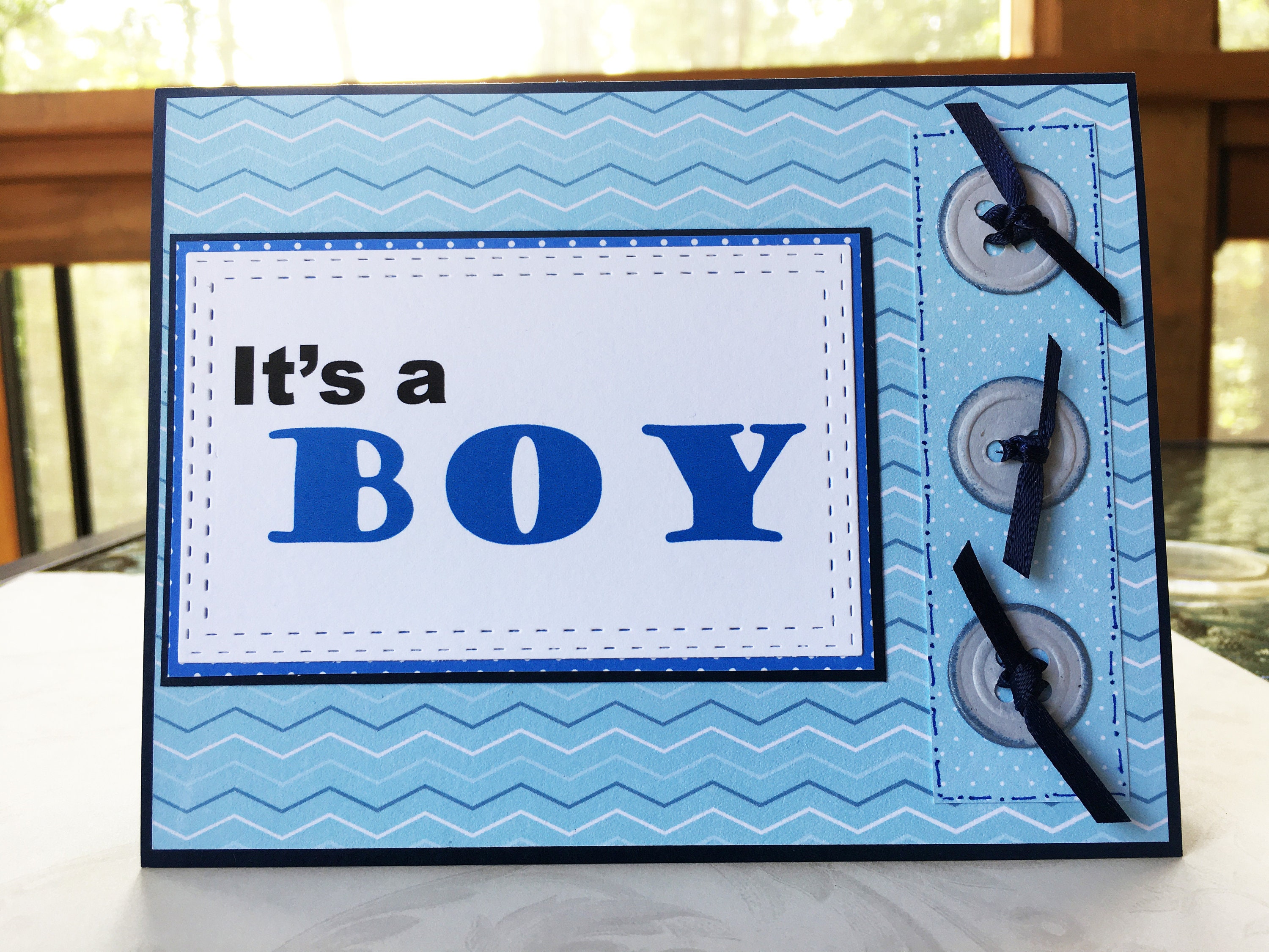 Its A Boy Card