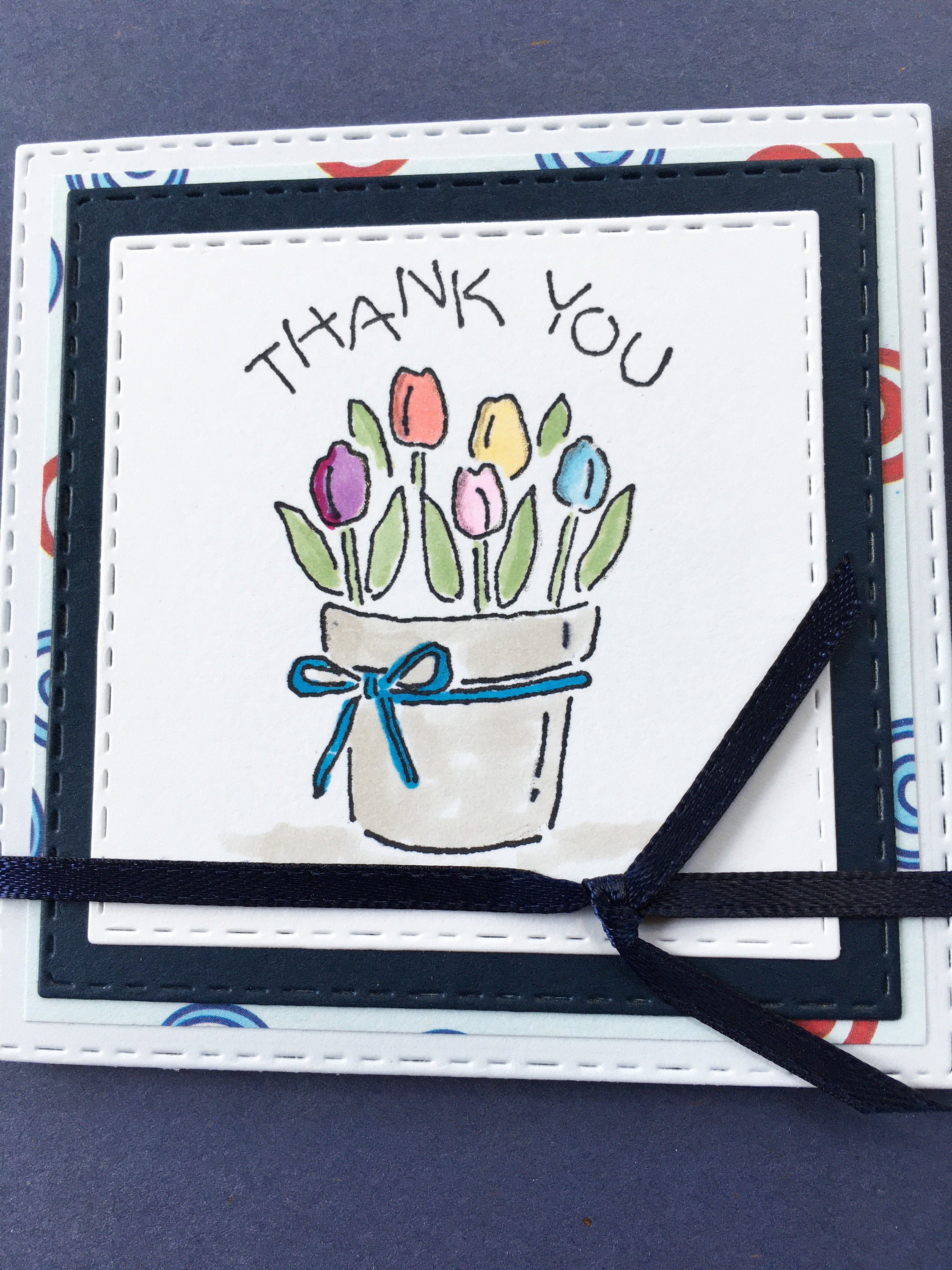 Thank You Card Thanks so Much Appreciation Card Handmade - Etsy