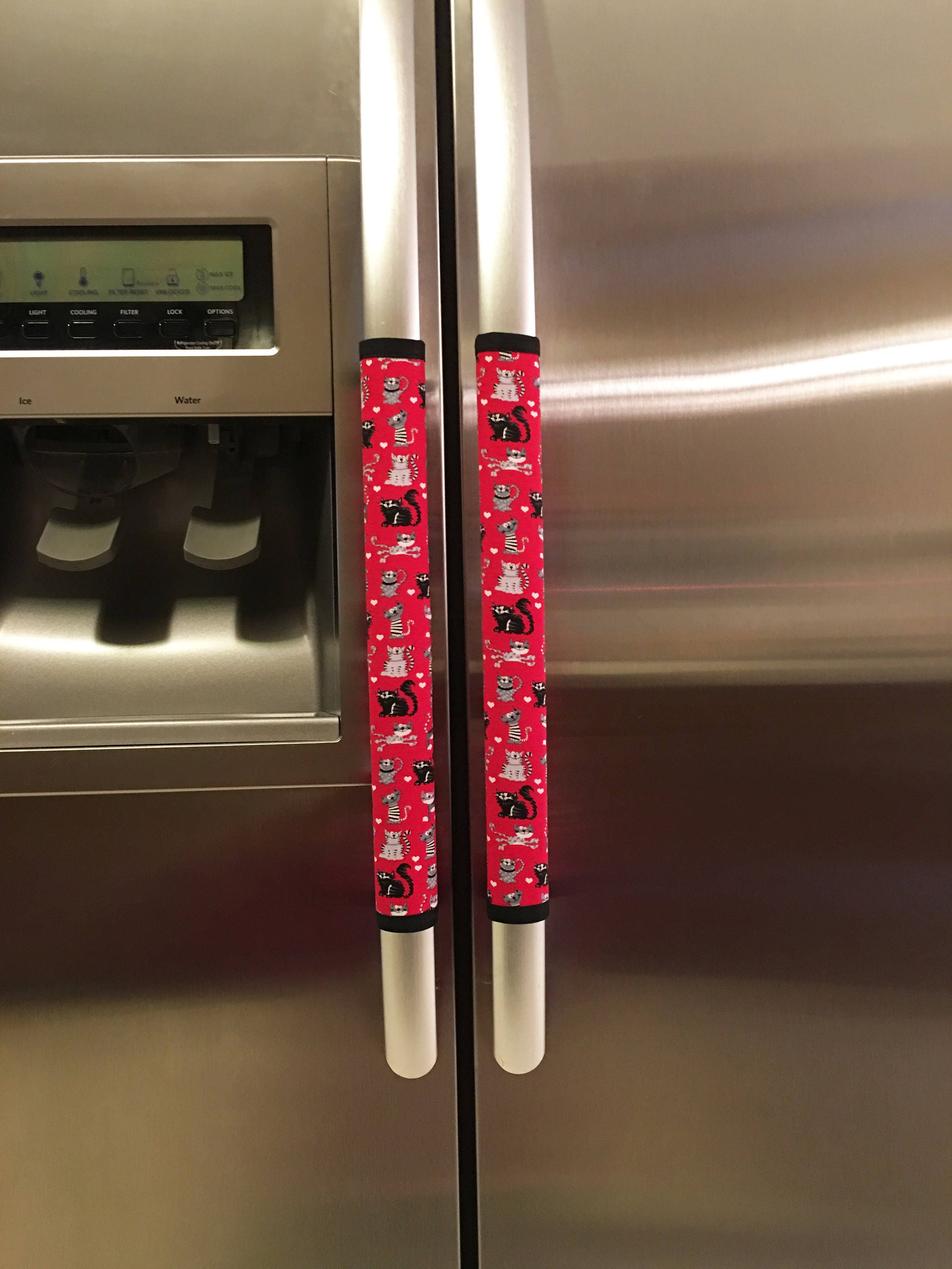Refrigerator handle covers fridge handle covers handmade | Etsy