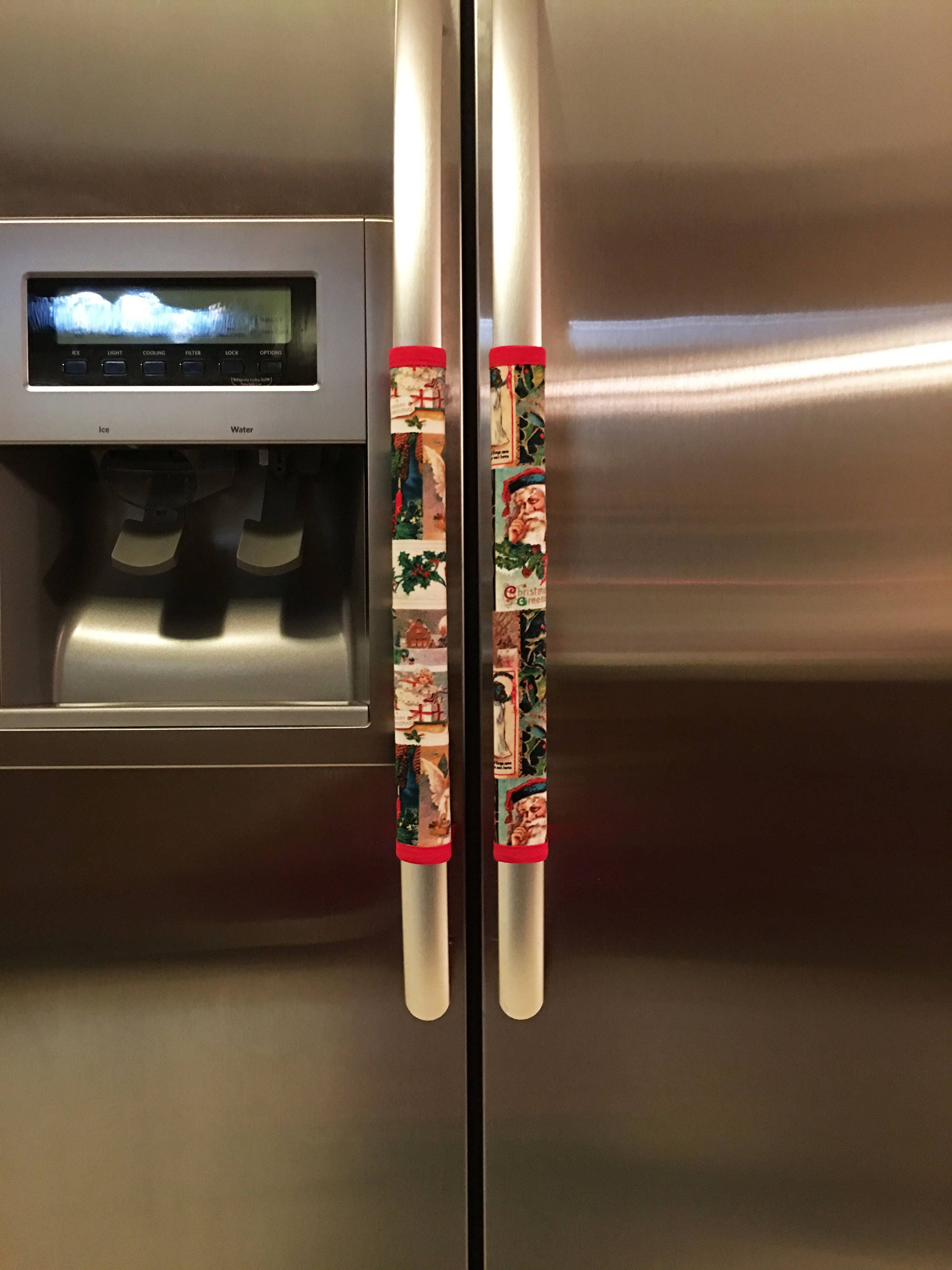 Refrigerator handle covers fridge handle covers handmade | Etsy