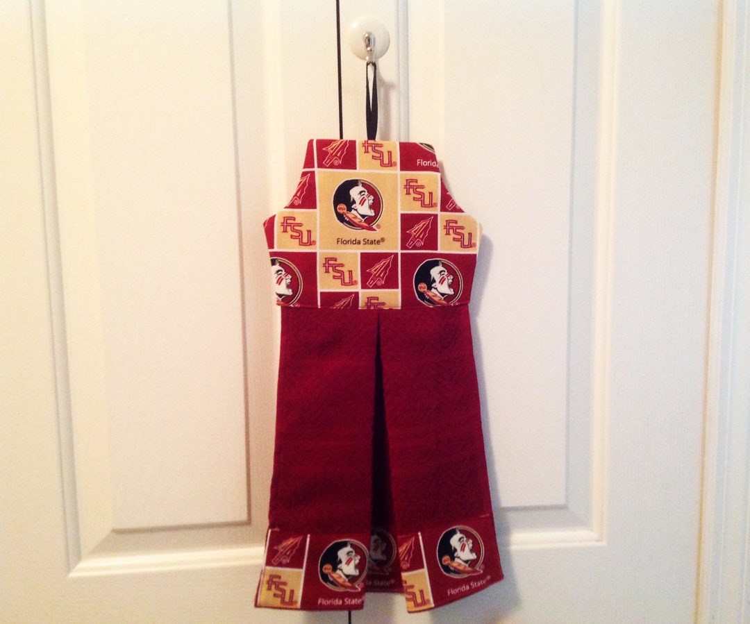 Kitchen Towel, Handmade, Florida State Decor, FSU Fan, Kitchen Decor ...