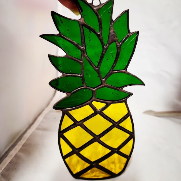 Glass Pineapple - Etsy