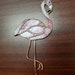 Stained Glass Flamingo Suncatcher - Etsy