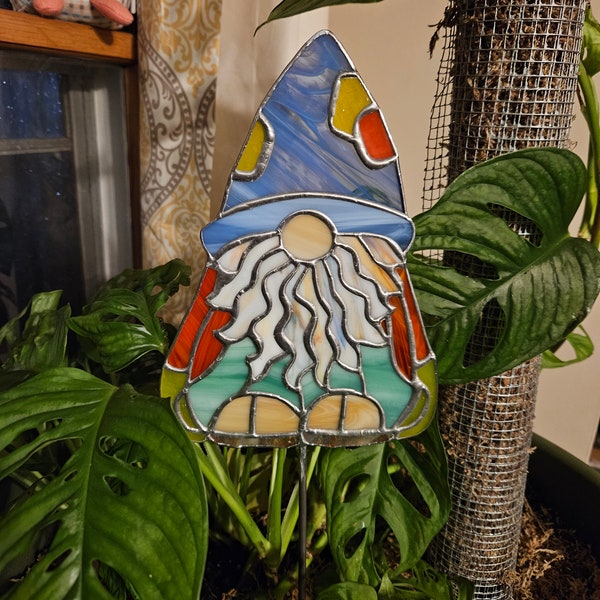 Stained Glass Gnomes - Etsy
