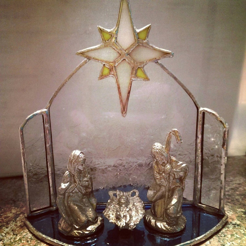 Glass Nativity - Etsy