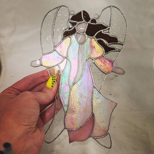 Stained Glass Angel - Etsy