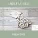 Graduation Cap Maze SVG for Laser Cutting - Etsy