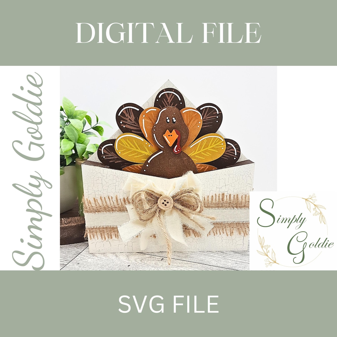 Turkey Insert for Envelope- INSERT ONLY - Etsy