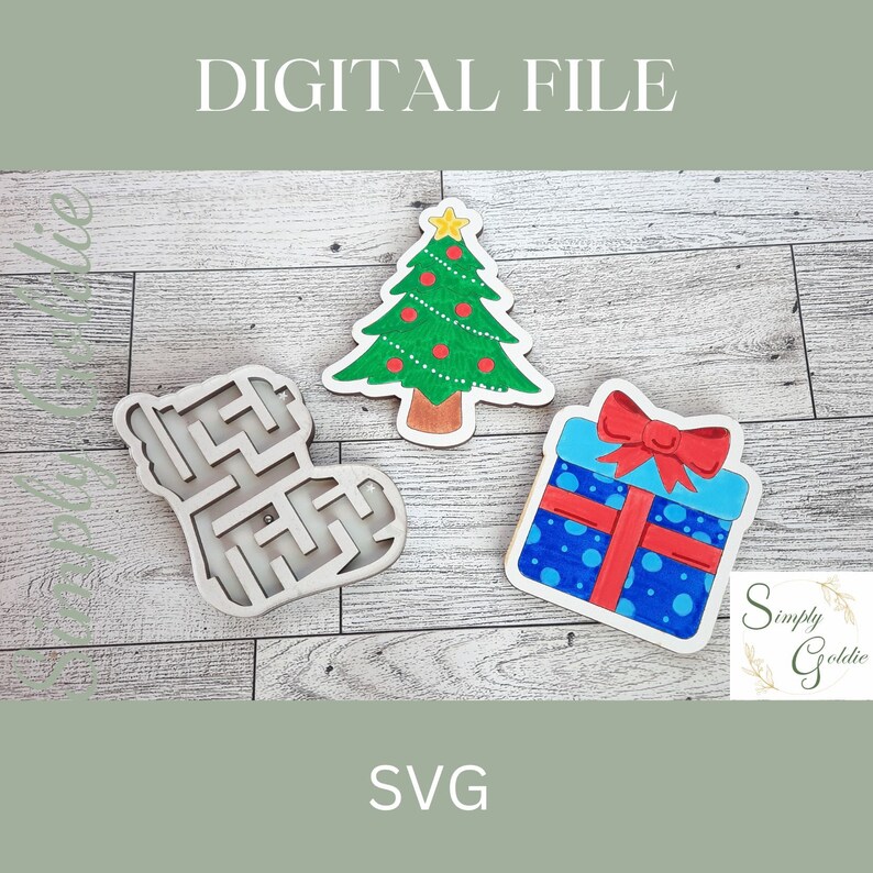 Christmas MEGA Bundle Maze SVG for Laser Cutting - Etsy