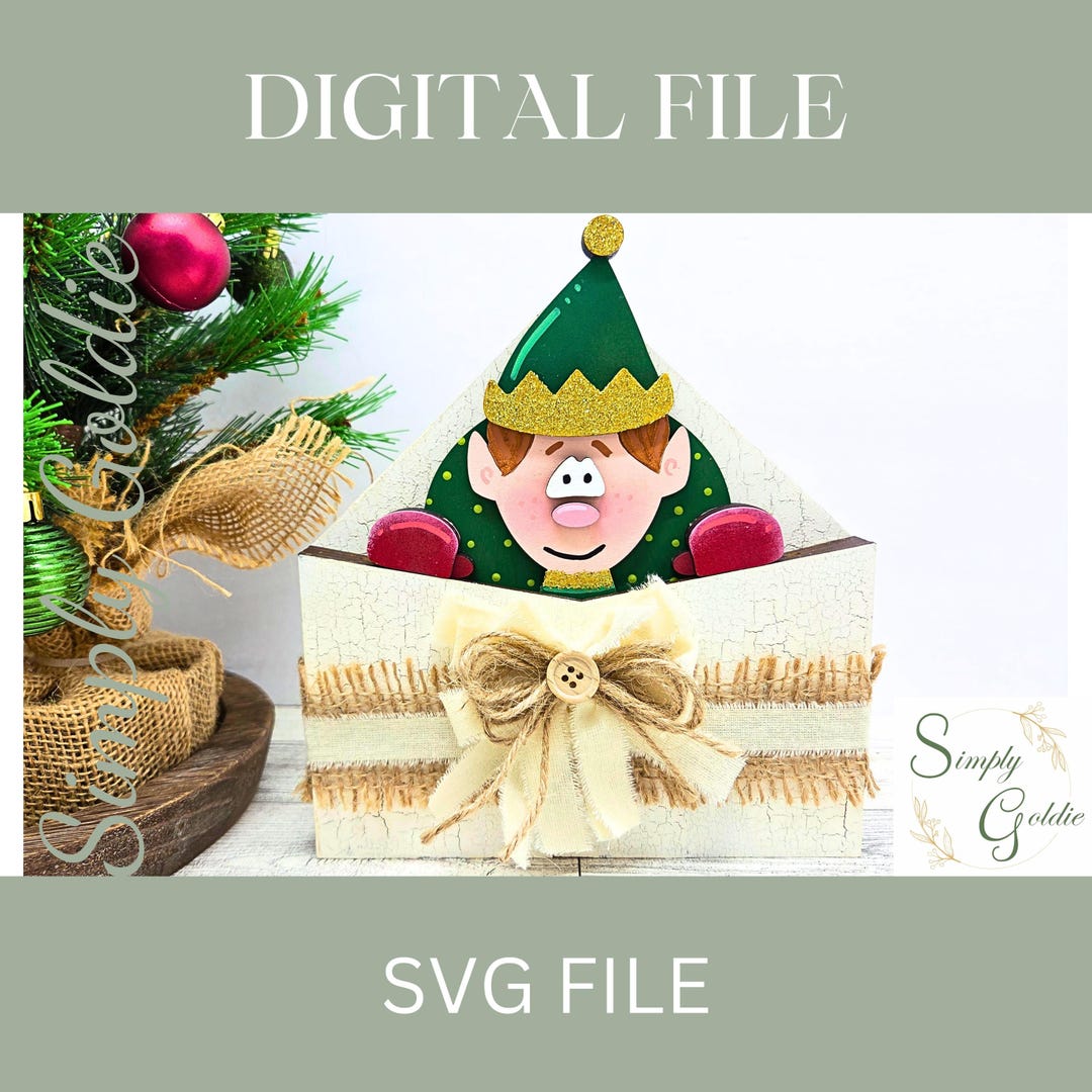 Elf Insert for Envelope- INSERT ONLY - Etsy