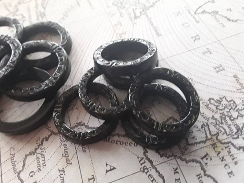 23mm and 27mm Italian Laser Cut Rings - Etsy UK